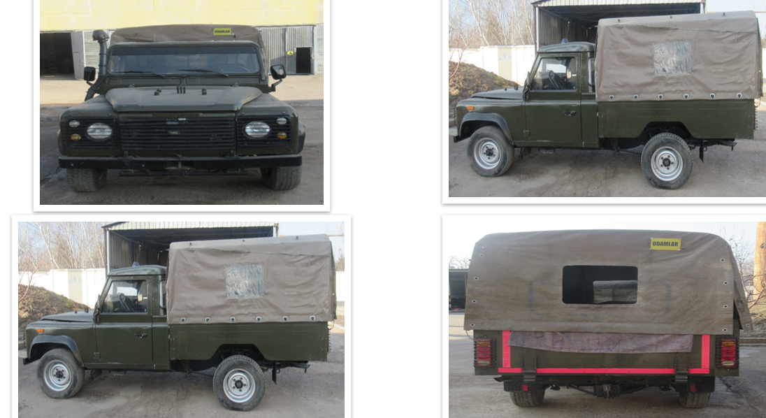 "Land Rover-110" русумли, давлат рақамсиз. Двигател рақами 89569, шасси ...